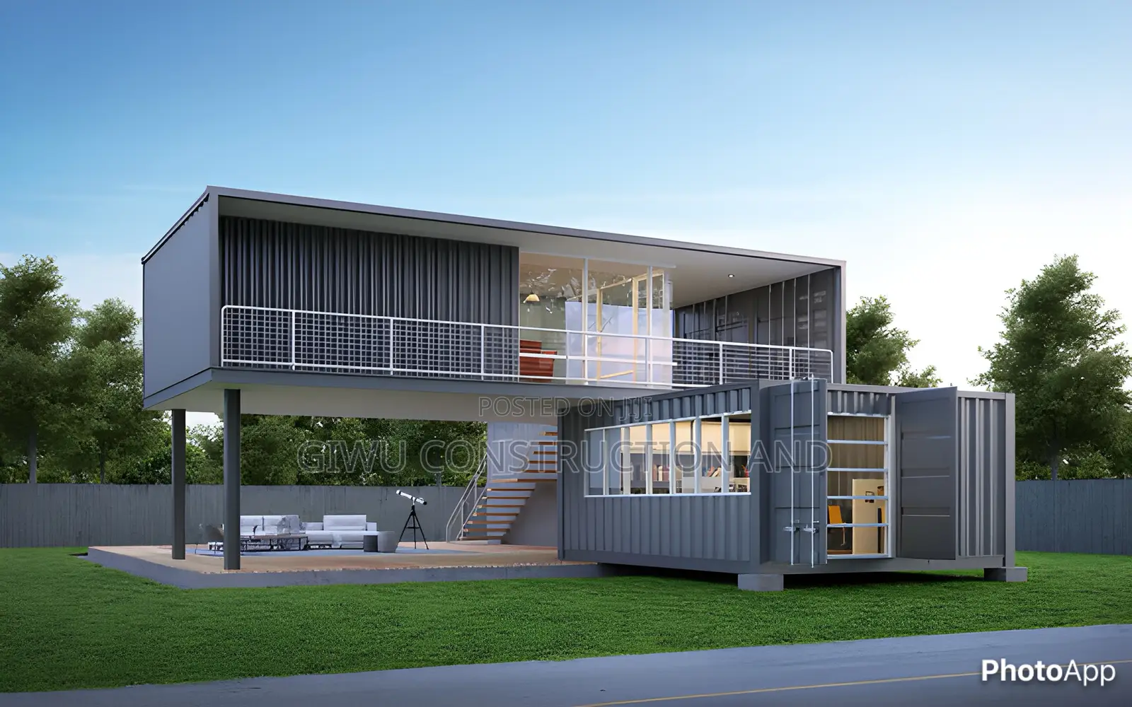 Container Building and Construction in Accra Metropolitan - Other ...