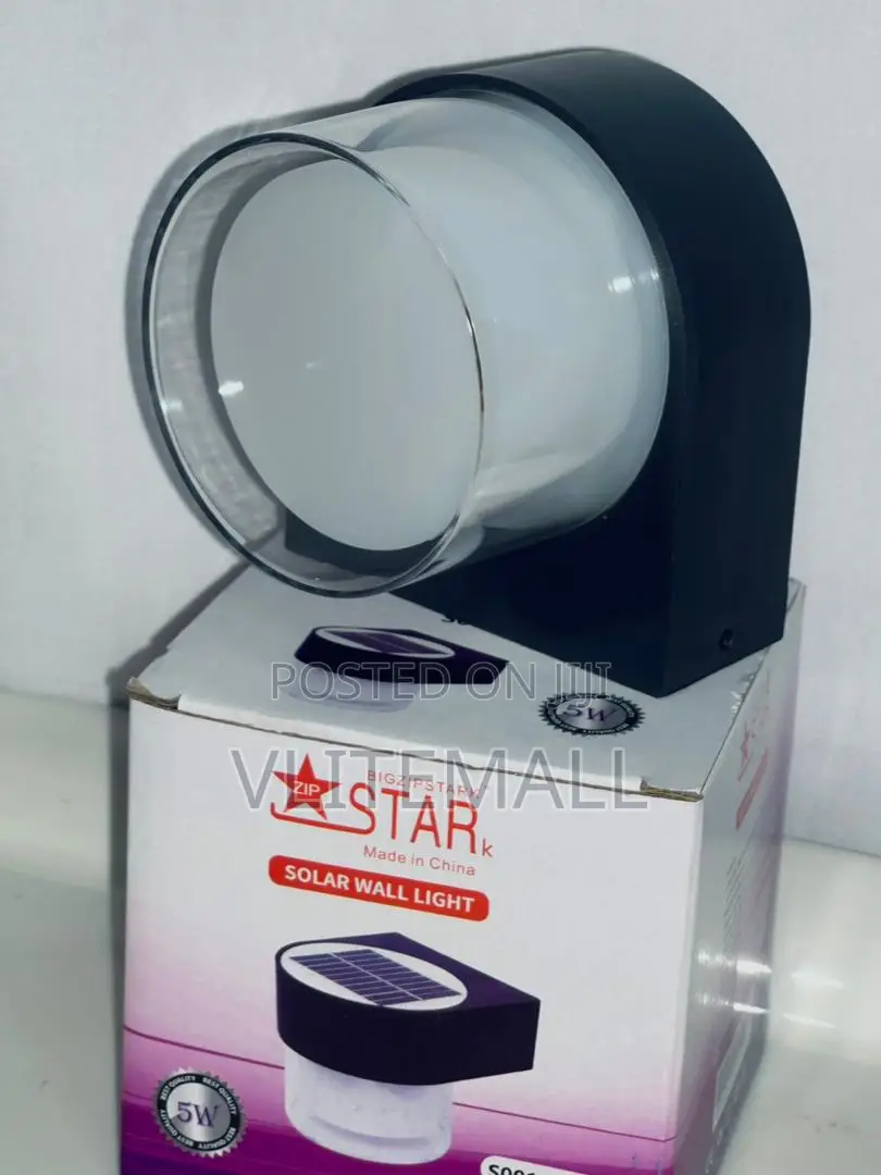 Zip Star Solar Wall Light S001-5bw in Accra New Town - Electrical ...