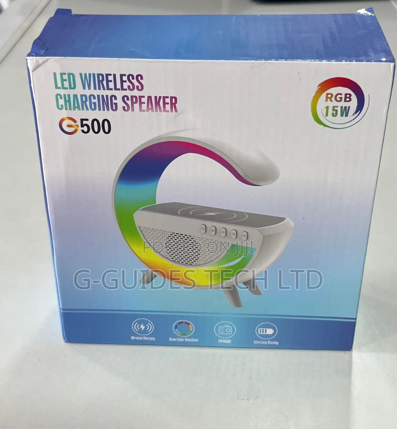 LED Wireless Charging Bluetooth Speaker G500 in Madina - Audio & Music Equipment, G-guides Tech ...