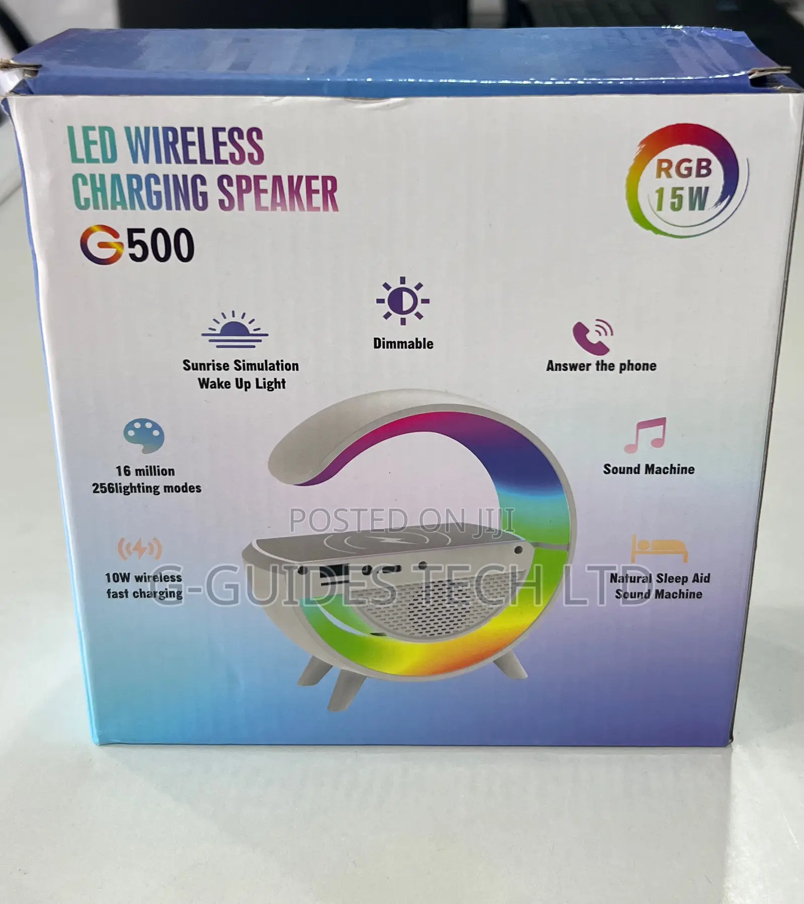 LED Wireless Charging Bluetooth Speaker G500 in Madina - Audio & Music Equipment, G-guides Tech ...