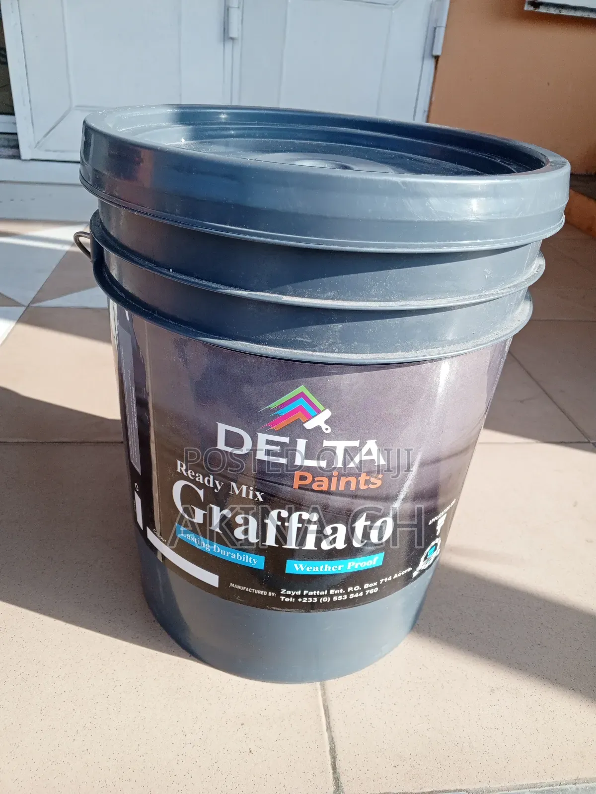 Delta Ready Mix Graffiato Paint 20L for sale - Akina Gh Price: GH₵ 440 ...