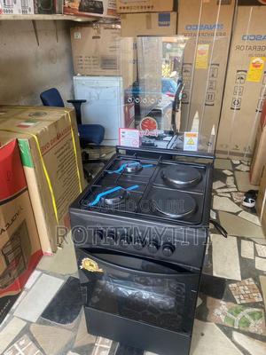 Volcano Gas/Electric Stove 50X50. 5C.Mb-gl(2+2) Black in Accra ...