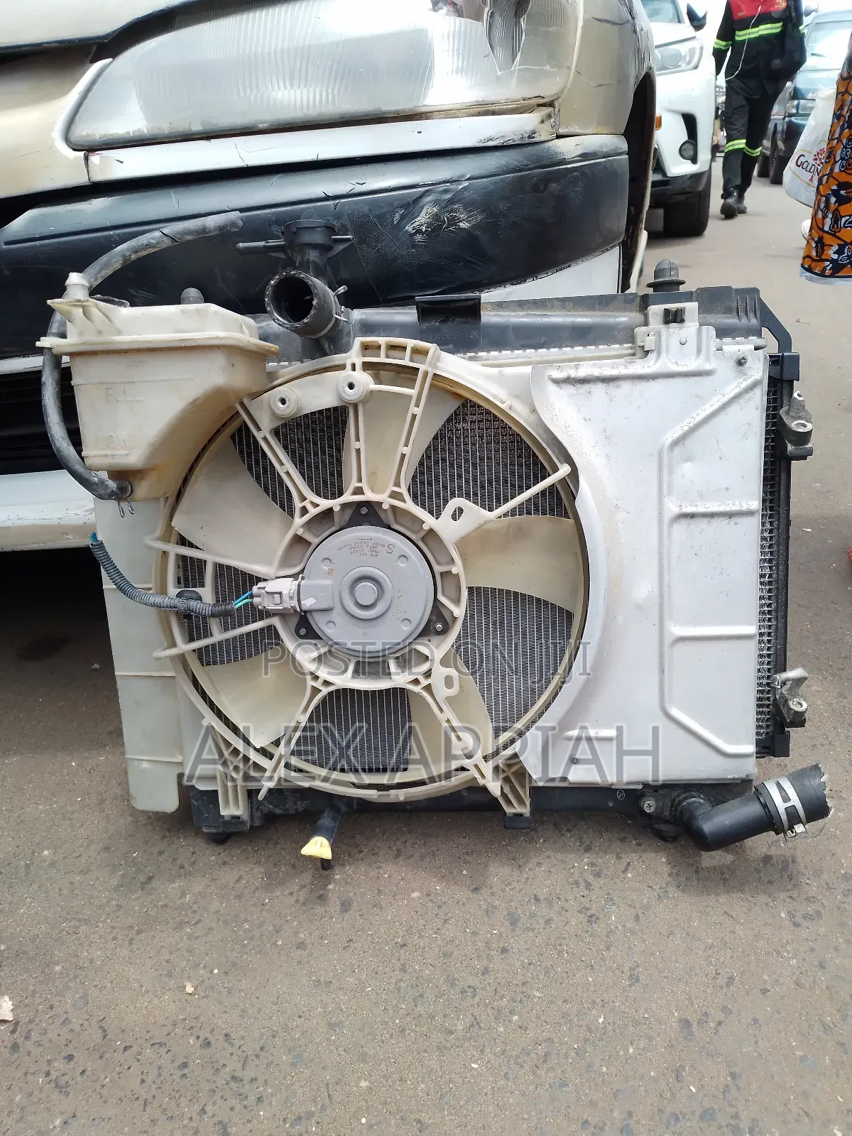 Toyota Vitz Jewela 2012-2014 Radiator Fan and Condenser in Abossey Okai ...