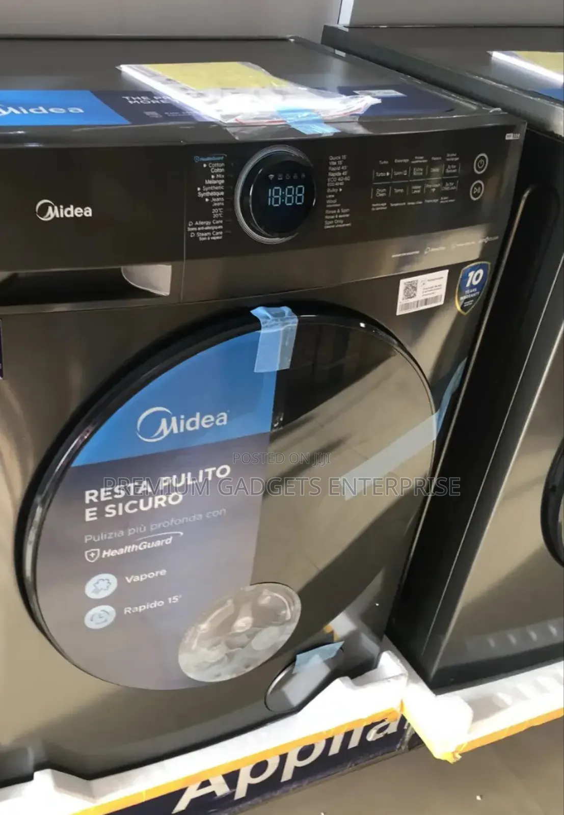 Midea Smart Wi-Fi Front Load 8kg Auto Clean Washing Machine, in Accra ...