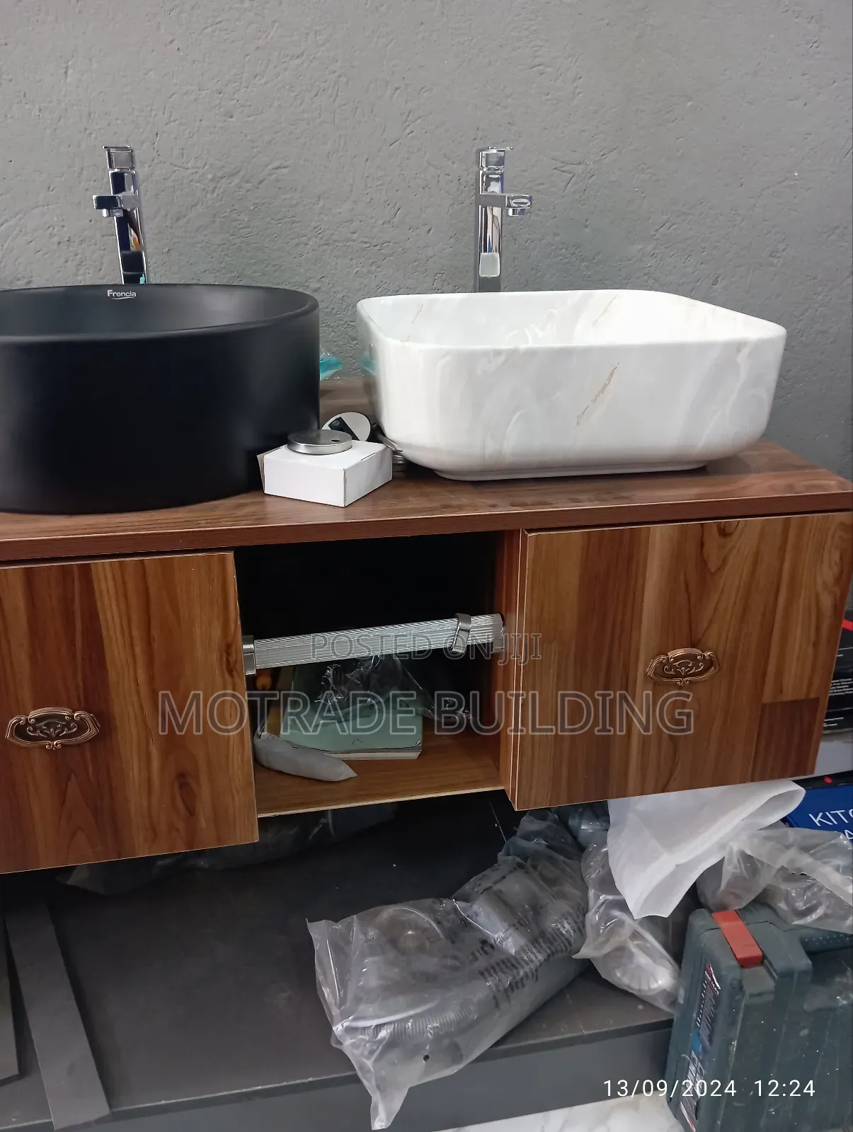 Black Counter Top Basin + Tap in Accra Metropolitan - Plumbing & Water ...