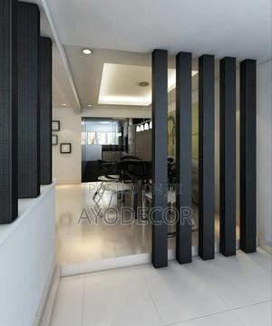 WPC Column Panels for Wall Partition, Living Room, Office in Accra ...