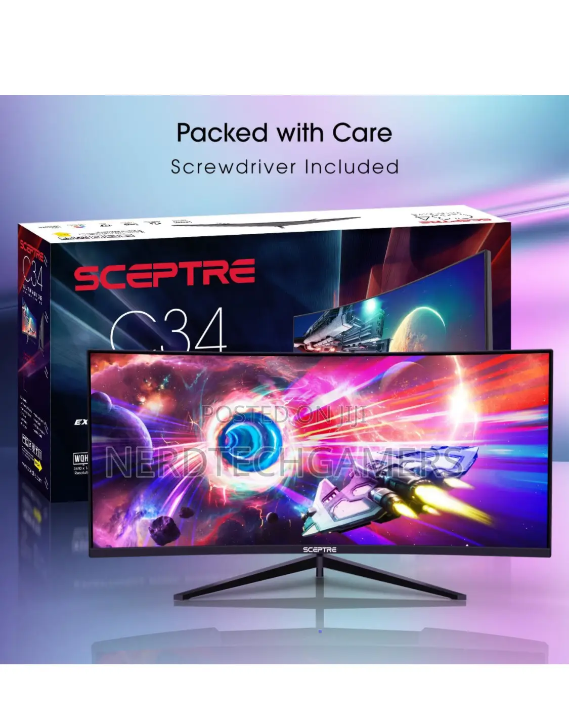 Sceptre 34-Inch Curved Ultrawide WQHD in East Legon - Computer Monitors ...