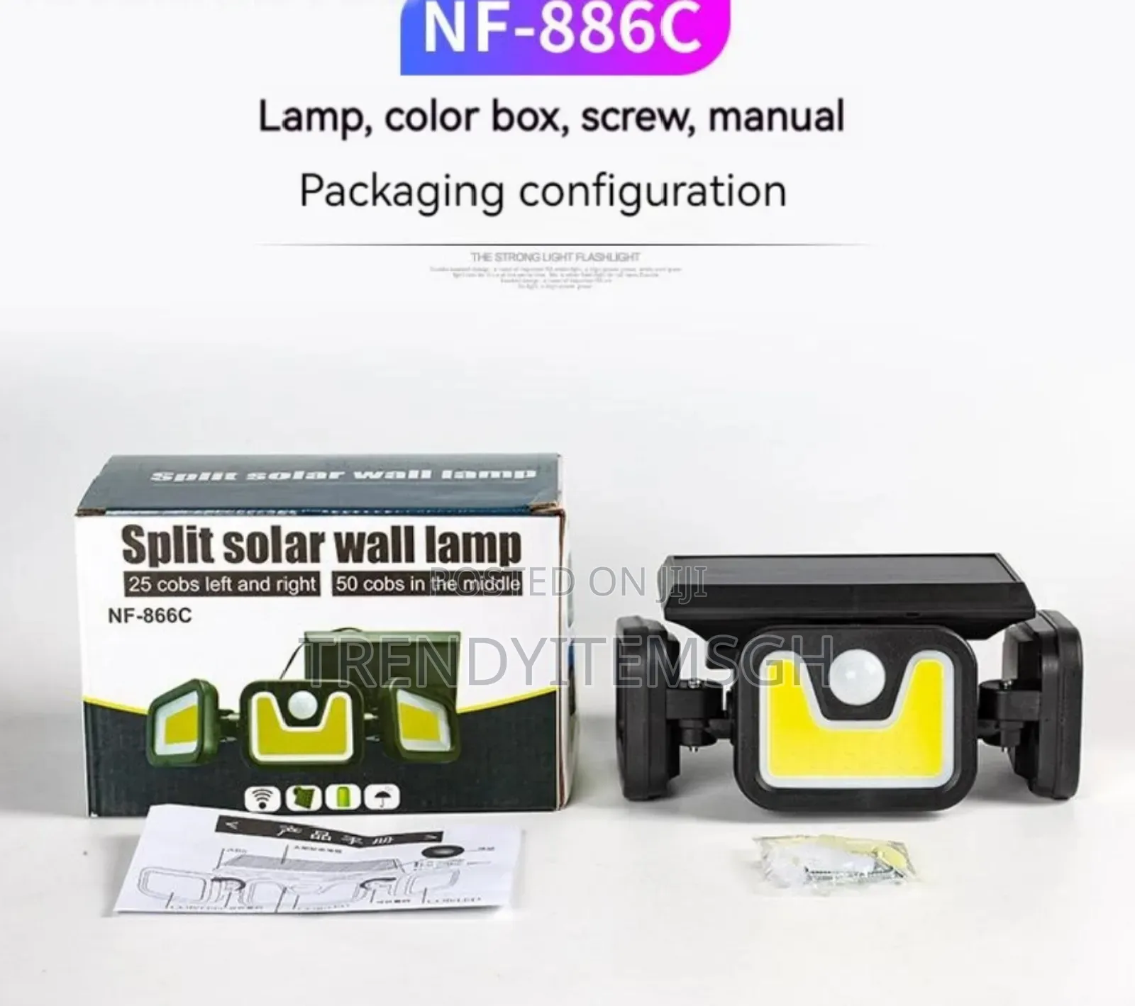 75w Solar Sensor Compound Wall Light in Spintex - Electrical Equipment ...