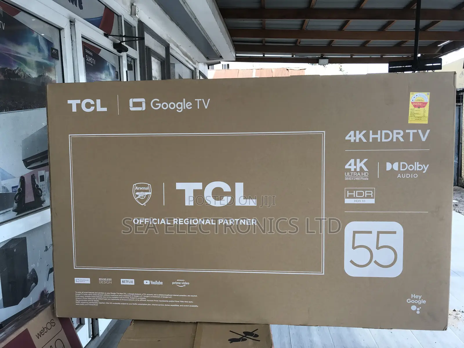 Quality View TCL 55 Inch Smart Google Tv in Adabraka - TV & DVD ...