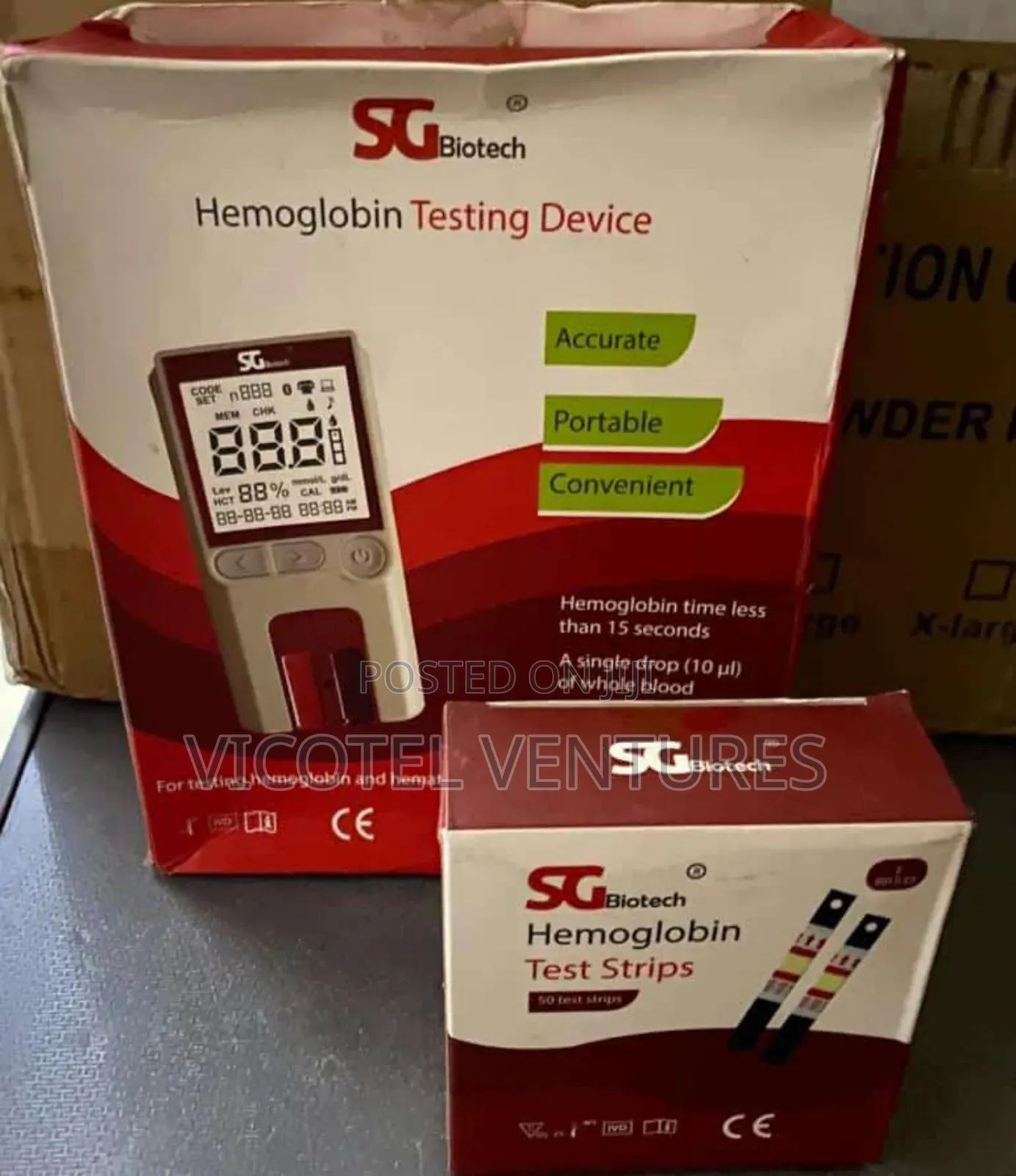 HB Testing Meter and Strips in Mamprobi - Medical Supplies & Equipment ...