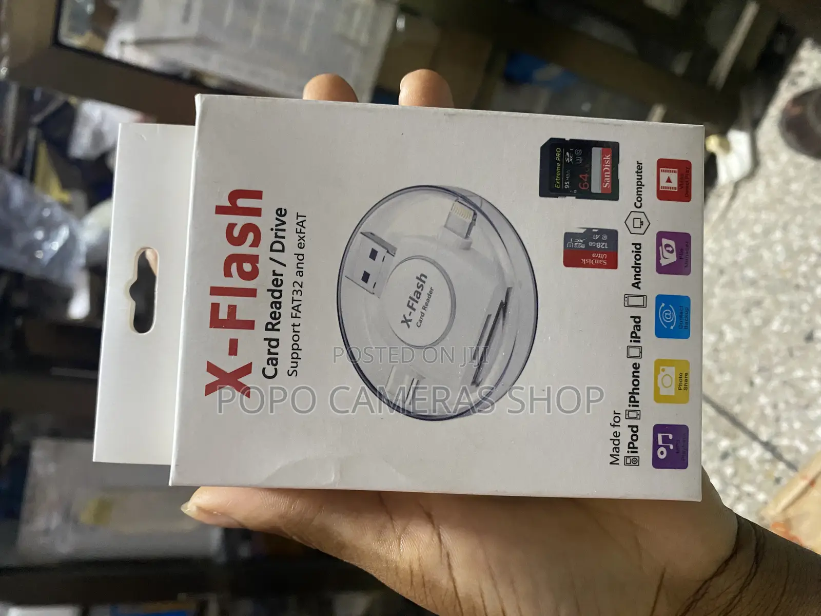 X Flash Card Reader /Drive in Lapaz - Accessories & Supplies for Electronics, Popo Cameras Shop ...