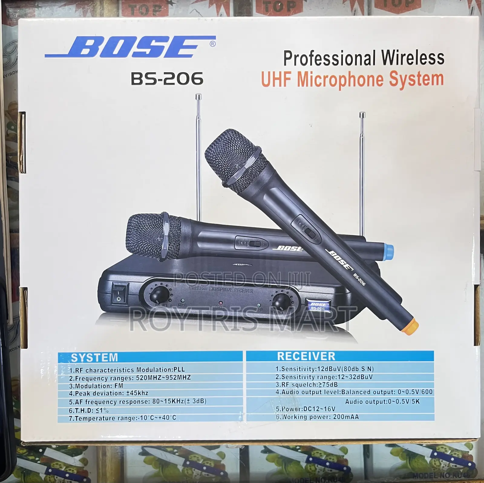 Bose Cordless Microphone for sale - Roytris Mart Price: GH₵ 500 on Jiji ...