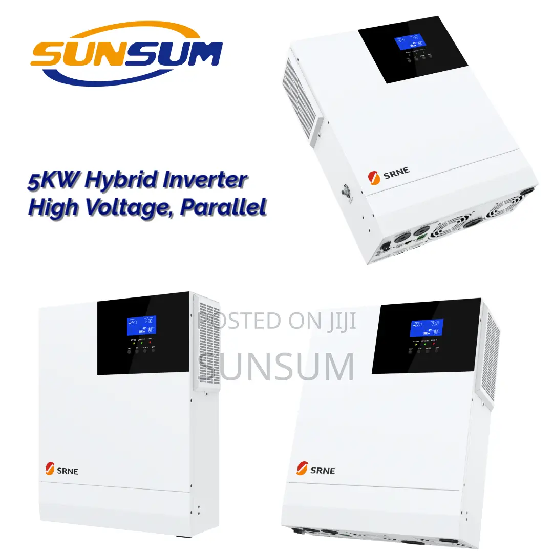 5KW 48V 500vdc Hybrid Inverter High Voltage Parallel in Spintex - Solar ...