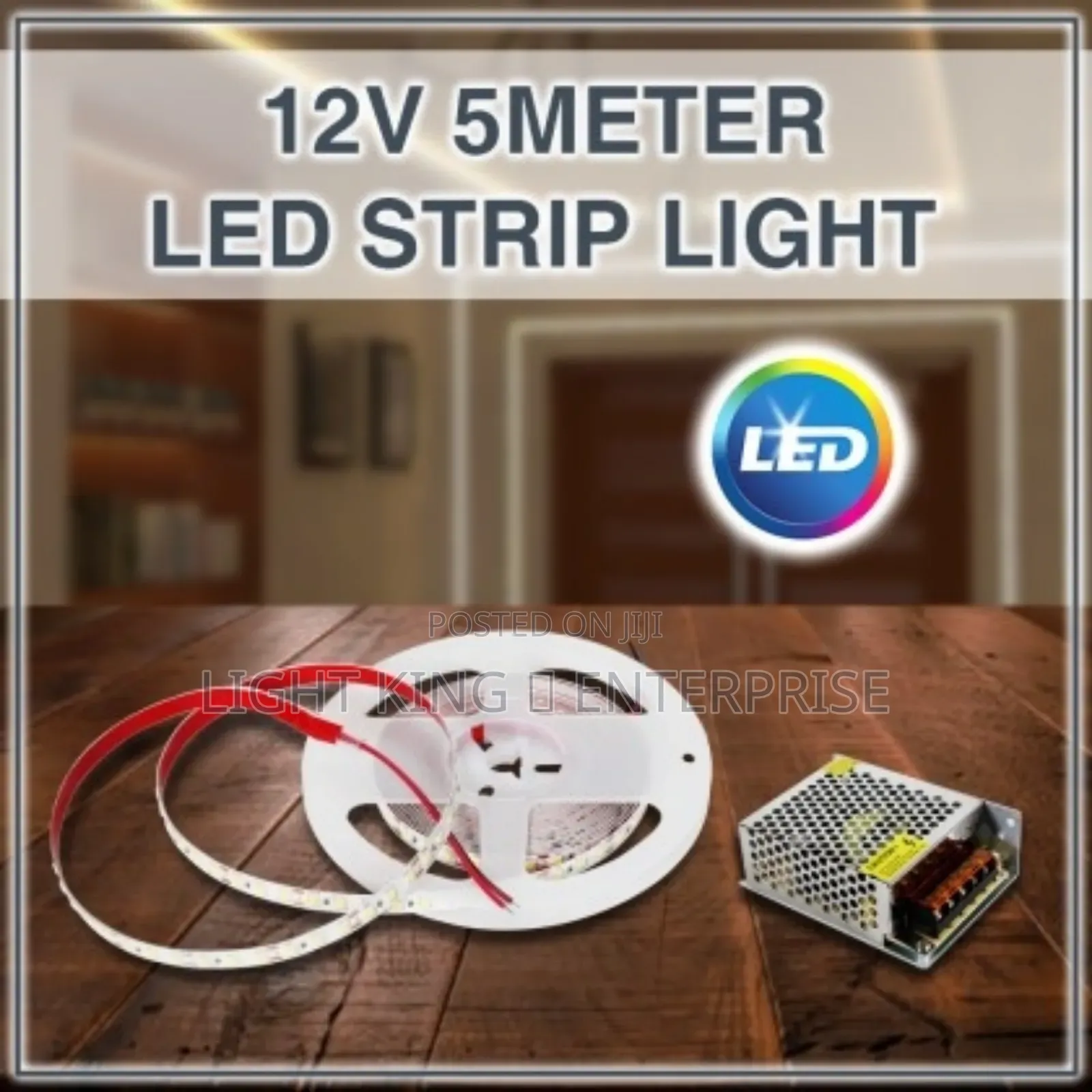 12v/24v Sticker Led Strip With Adopter in Accra Metropolitan - Lighting ...