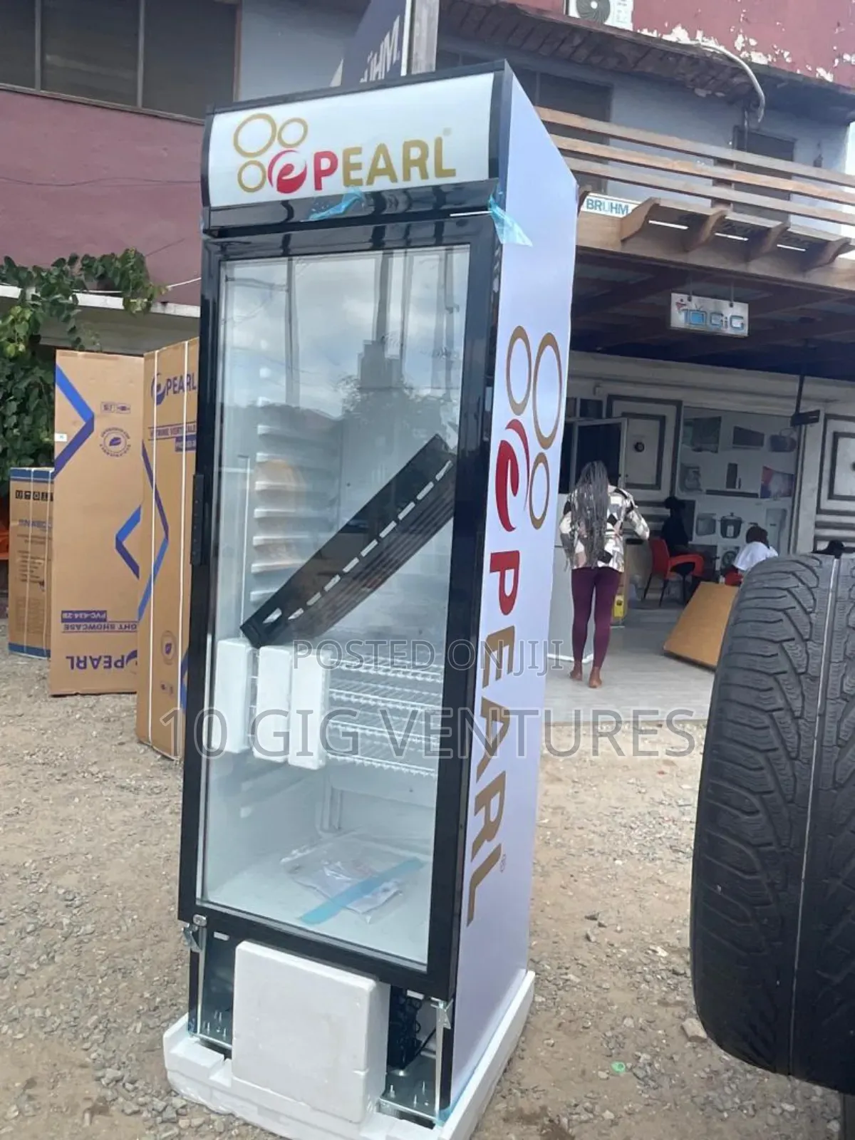 Pearl Beverage Cooler | PVC-424-2B Upright Display Fridge in Adabraka ...