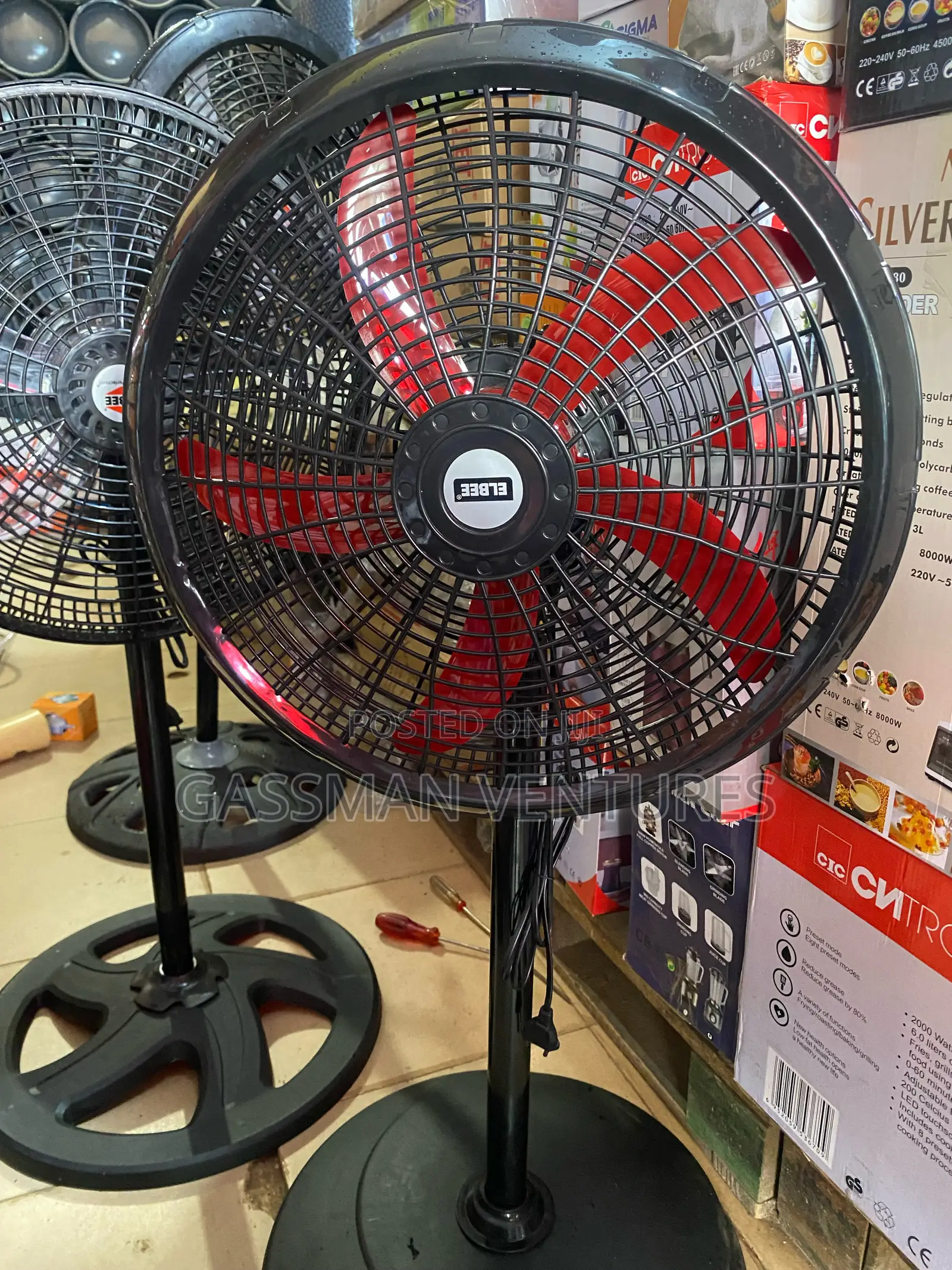 Elbee 18 Inches Standing Fan in Madina - Home Appliances, Junior Nero ...