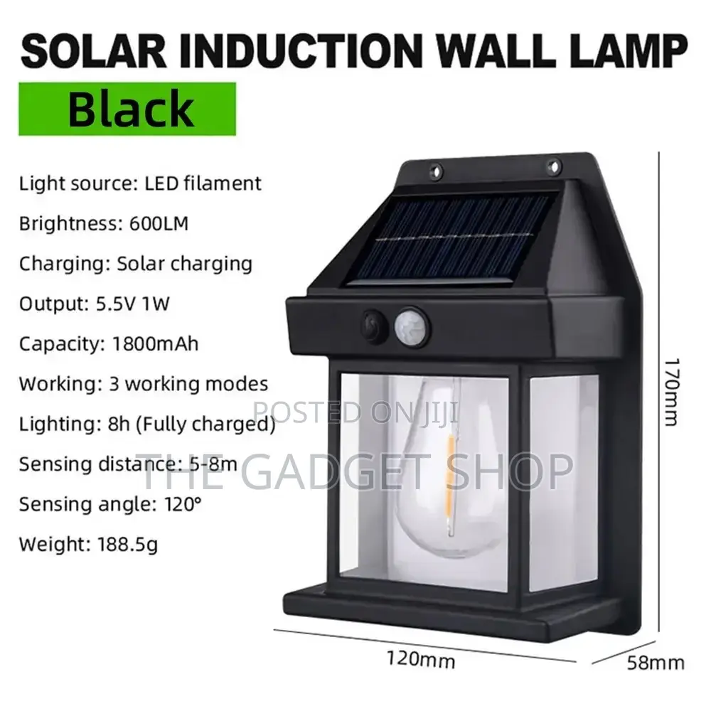 Solar Wall Light With Photocell in Accra Metropolitan - Solar Energy ...