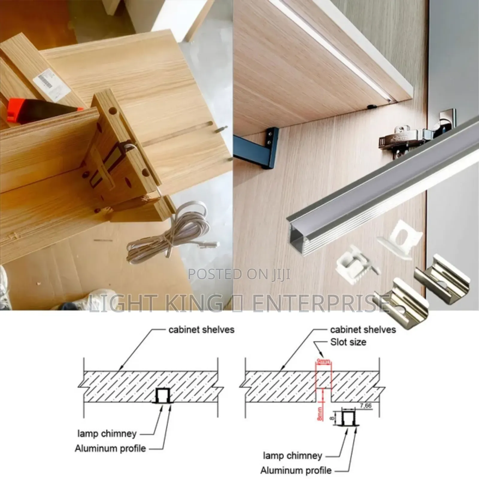 10pieces Morning Aluminum Profile Channel 61⁄2feet in Accra ...
