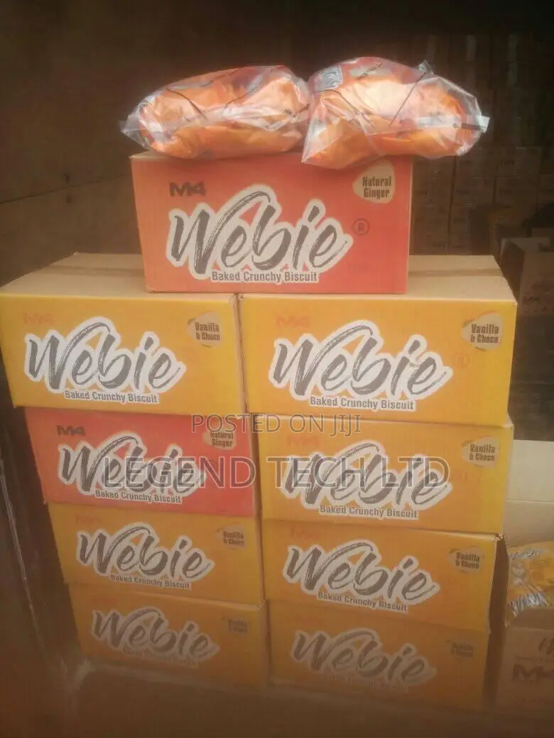 Webie Baked Crunchy Biscuits Vanilla/Chocolate in Accra Metropolitan ...