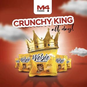 Webie Baked Crunchy Biscuits Vanilla/Chocolate in Accra Metropolitan ...