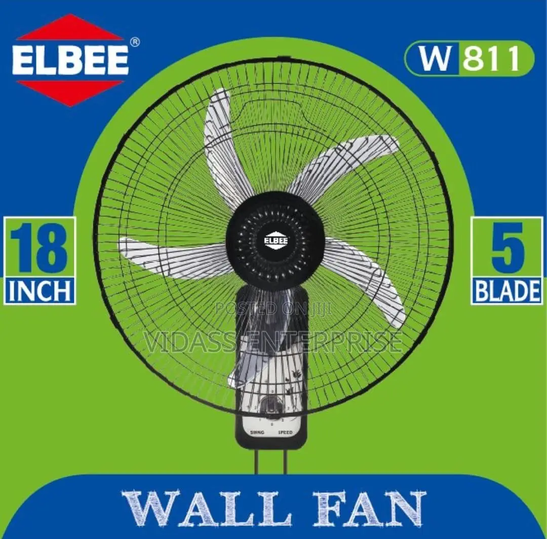 Elbee Wall Fan 18” in Lapaz - Home Appliances, Afia Konadu | Jiji.com.gh