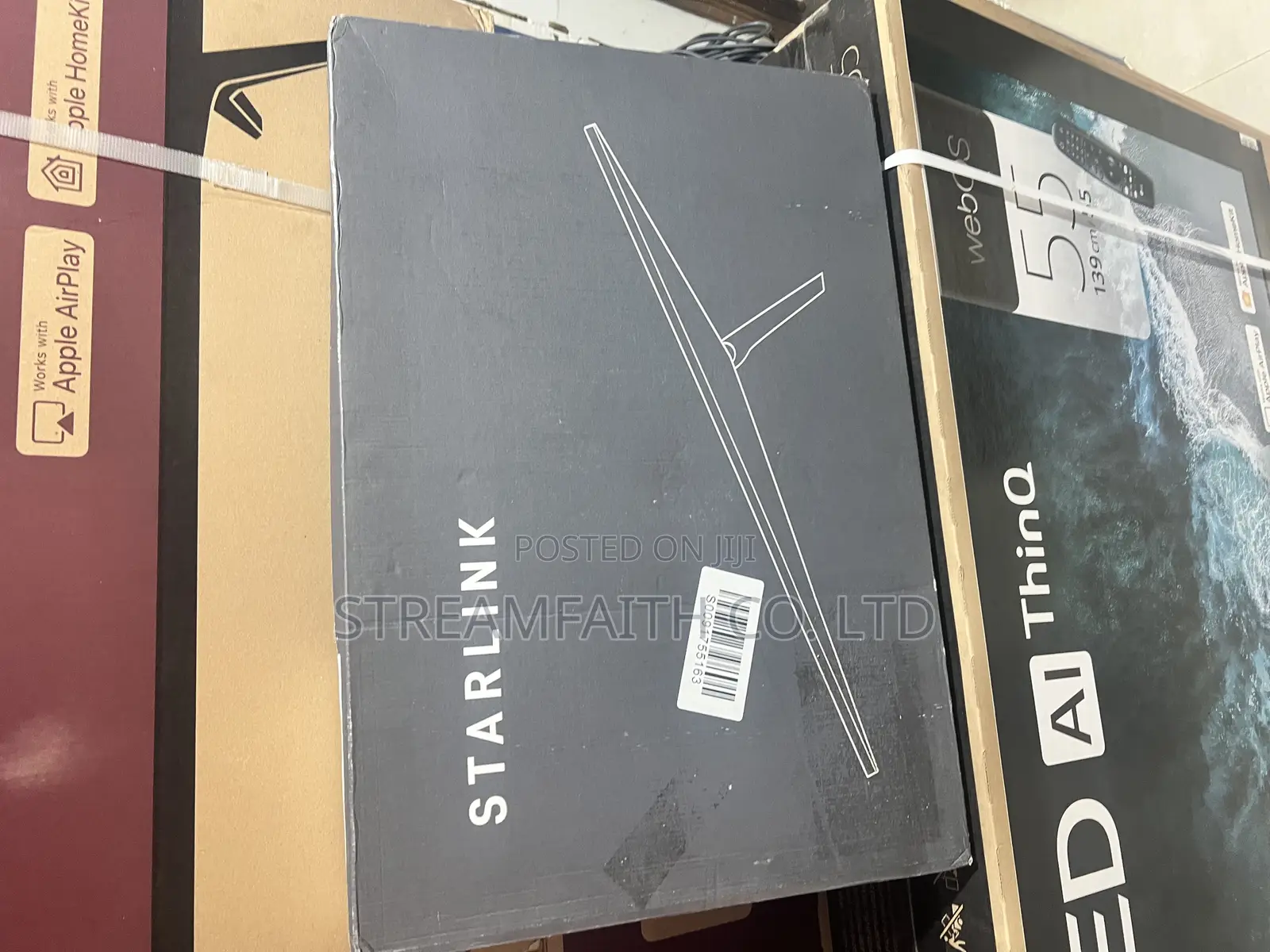 Starlink Latest Hardware V4 Flat Dish, Next Generation Sat in Accra New ...
