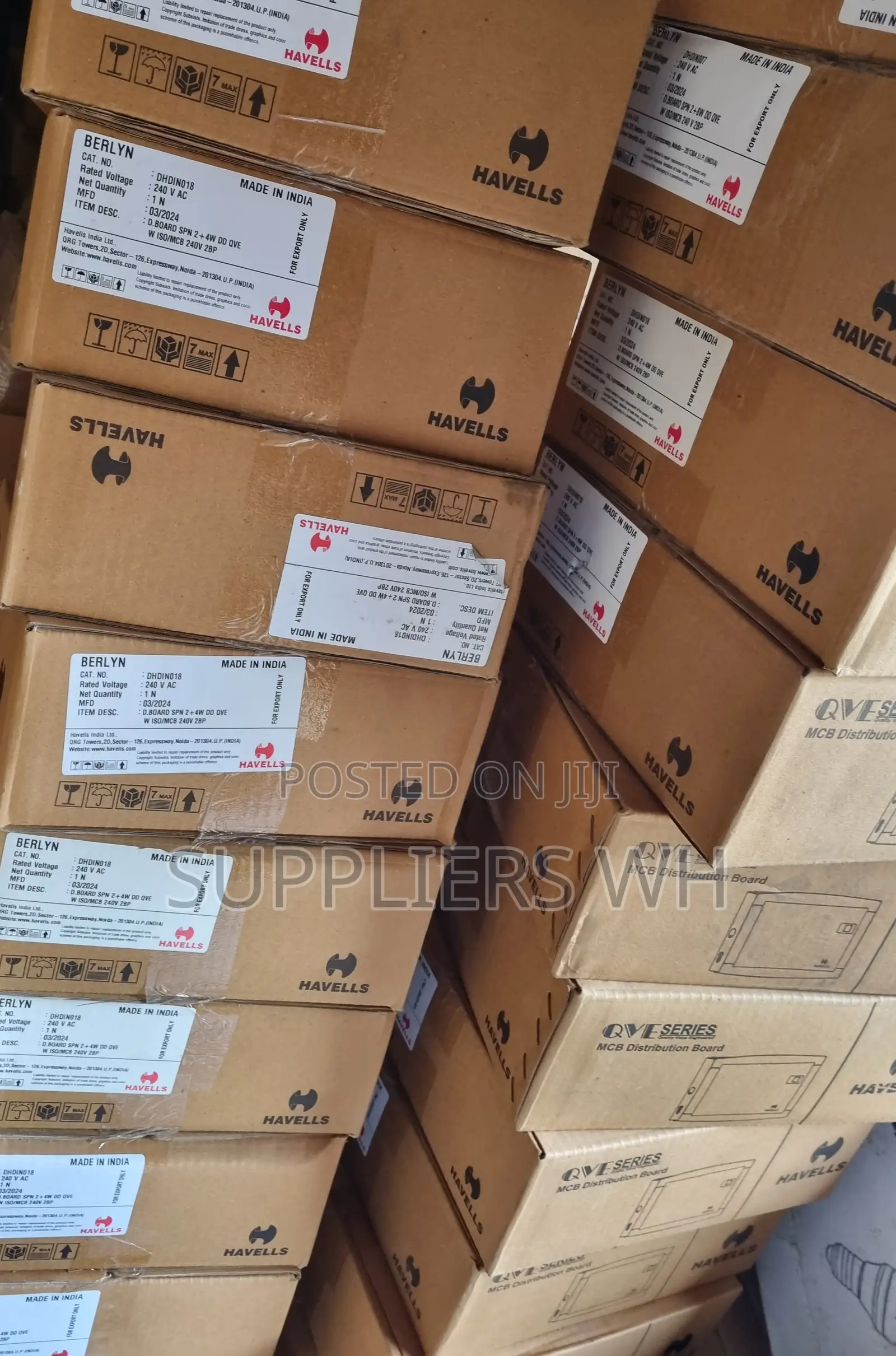 4 Way Single Phase Distribution Board Main Switch in Accra Metropolitan ...