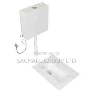 Squatting Toilet With Wall- Mounted Tank in Accra Metropolitan ...