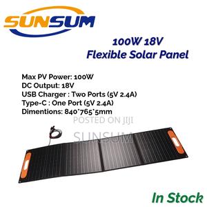 100W 18V Flexible Solar Panel in Spintex - Solar Energy, Sunsum Energy ...