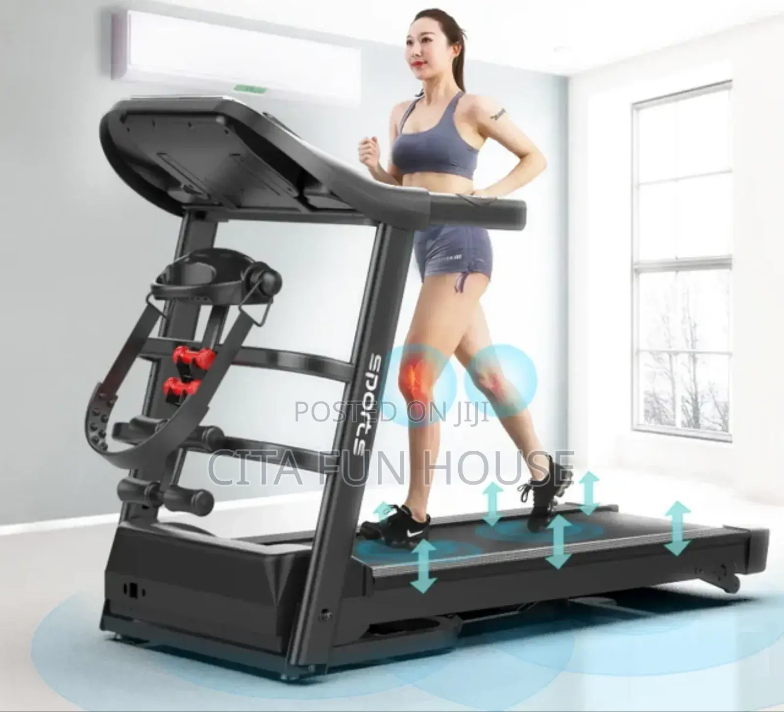 Adjustable/Foldable Treadmill/ Massager, Monitor, Mp3,Usb in Accra ...