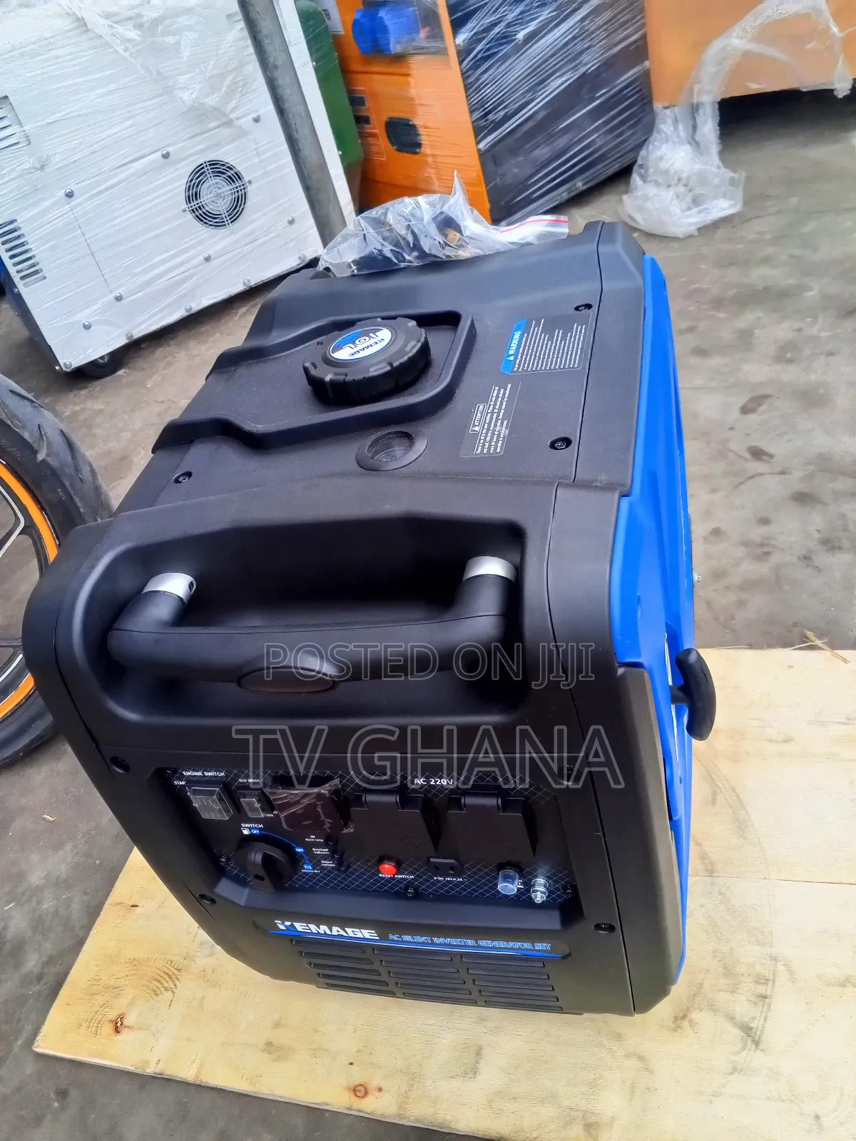 Inverter Generator 10kva Petrol Key Switch Perkins Generator in Accra ...