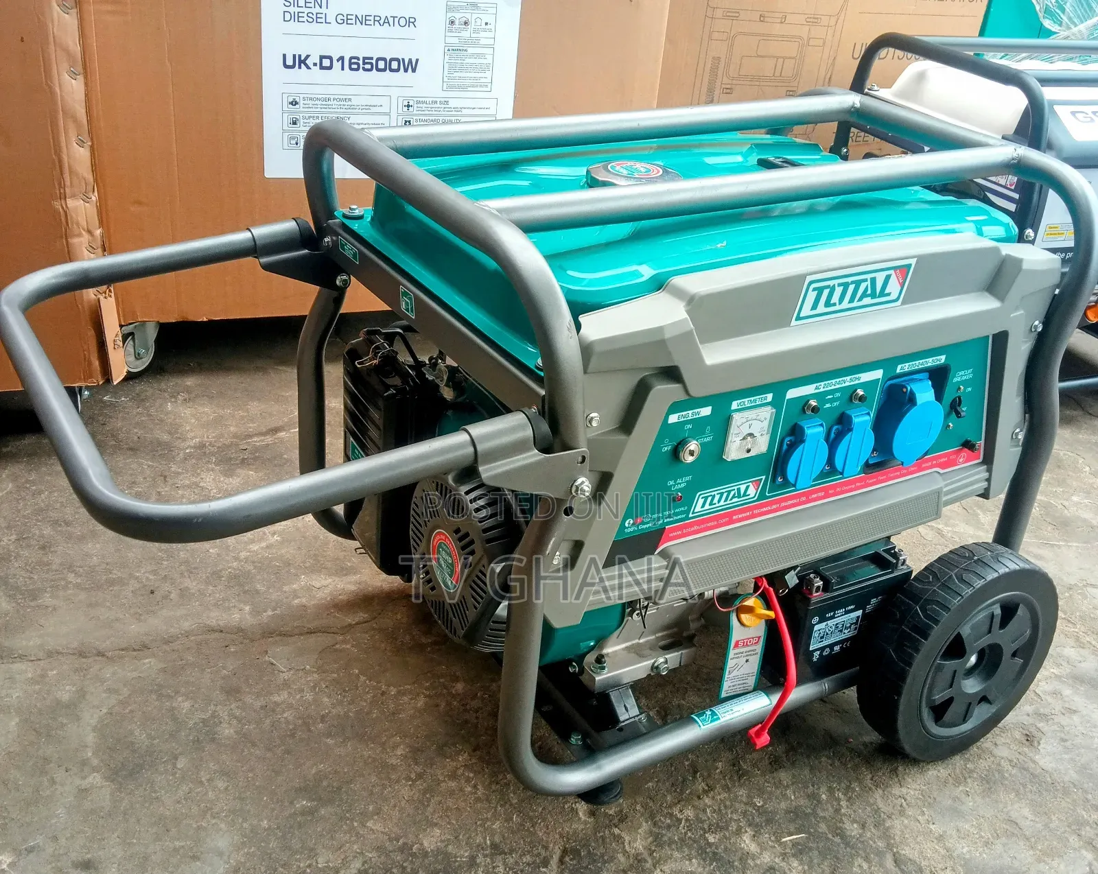 Potable 10kva Generator Petrol Total Generator 13000watt New in Accra ...
