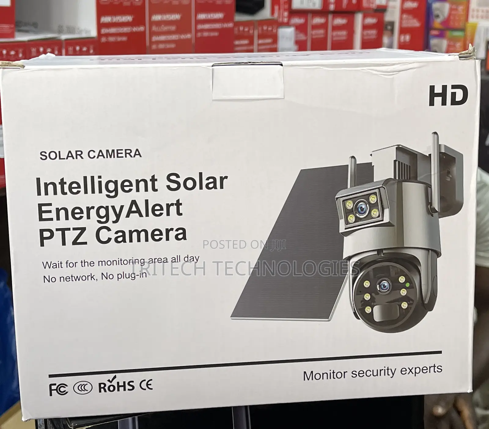 Solar 4g Camera 2way Audio 3mp+3mp Motion Detector Ubox App in Lapaz ...