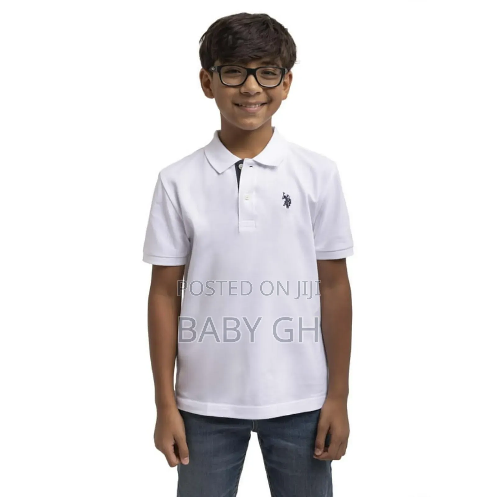 USPA White U.S Boys Kids Classic Polo Shirts in Accra Metropolitan ...