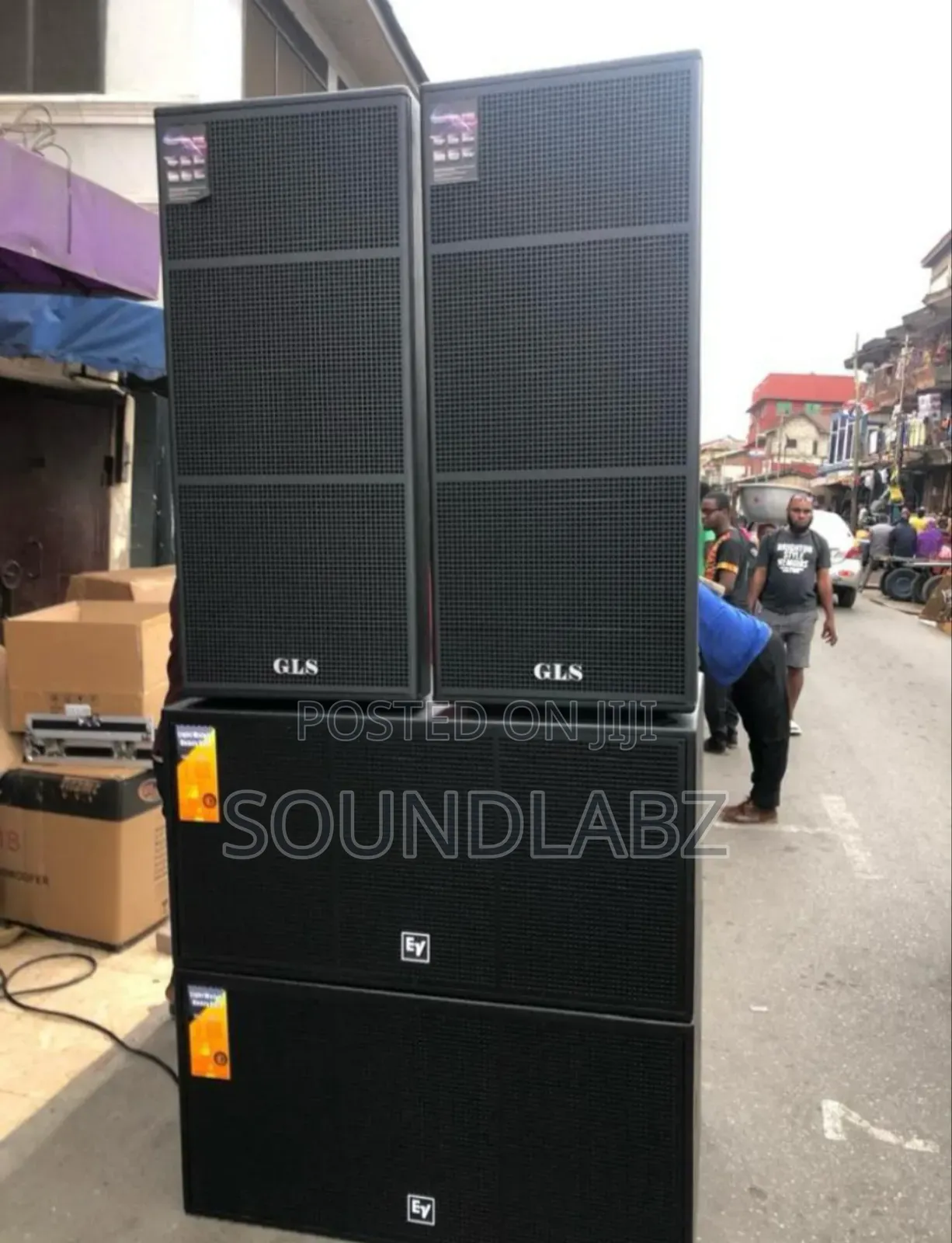 GLS Full Range and EV Double Sub Speakers in Accra Metropolitan - Audio ...