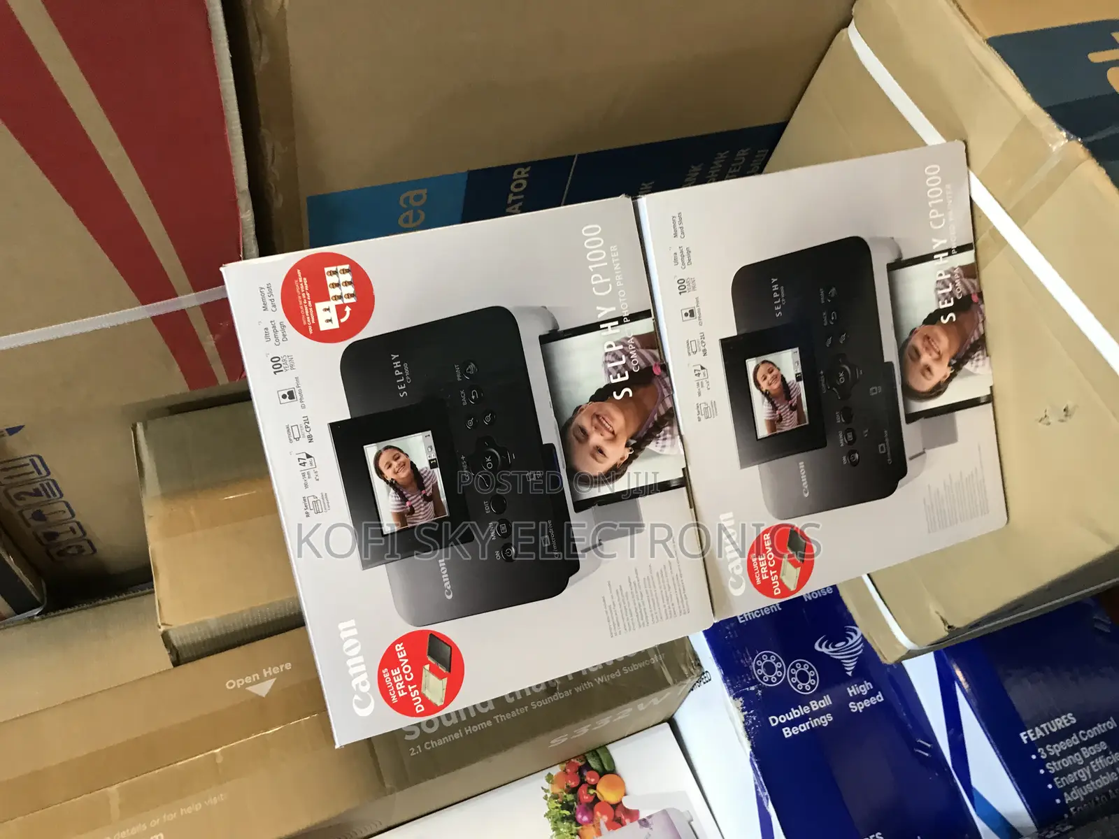 Hugely Canon Selphy CP1000 Photo Printer in Adabraka - Printers ...