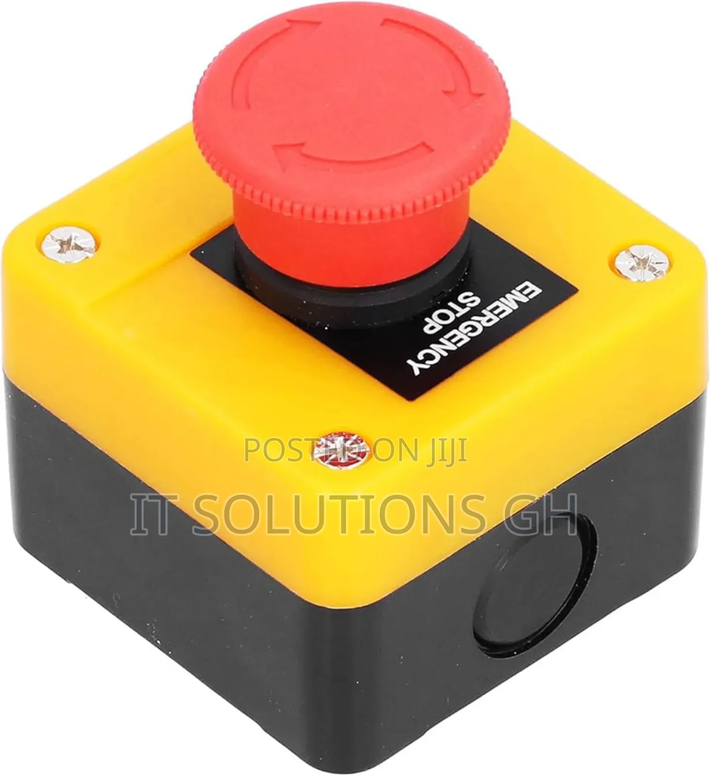 Emergency Switch, 10A Waterproof 1NO 1NC Emergency Stop Bu in Osu ...