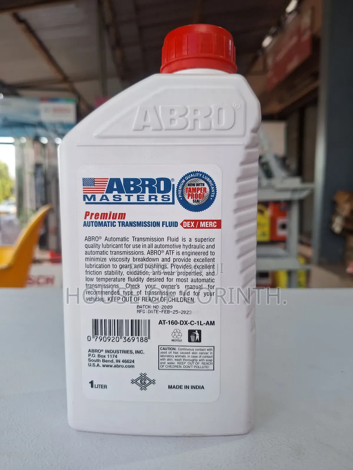 ATF Transmission Fluid. ABRO-USA. Dexron/Merc Compliant 1L for sale ...