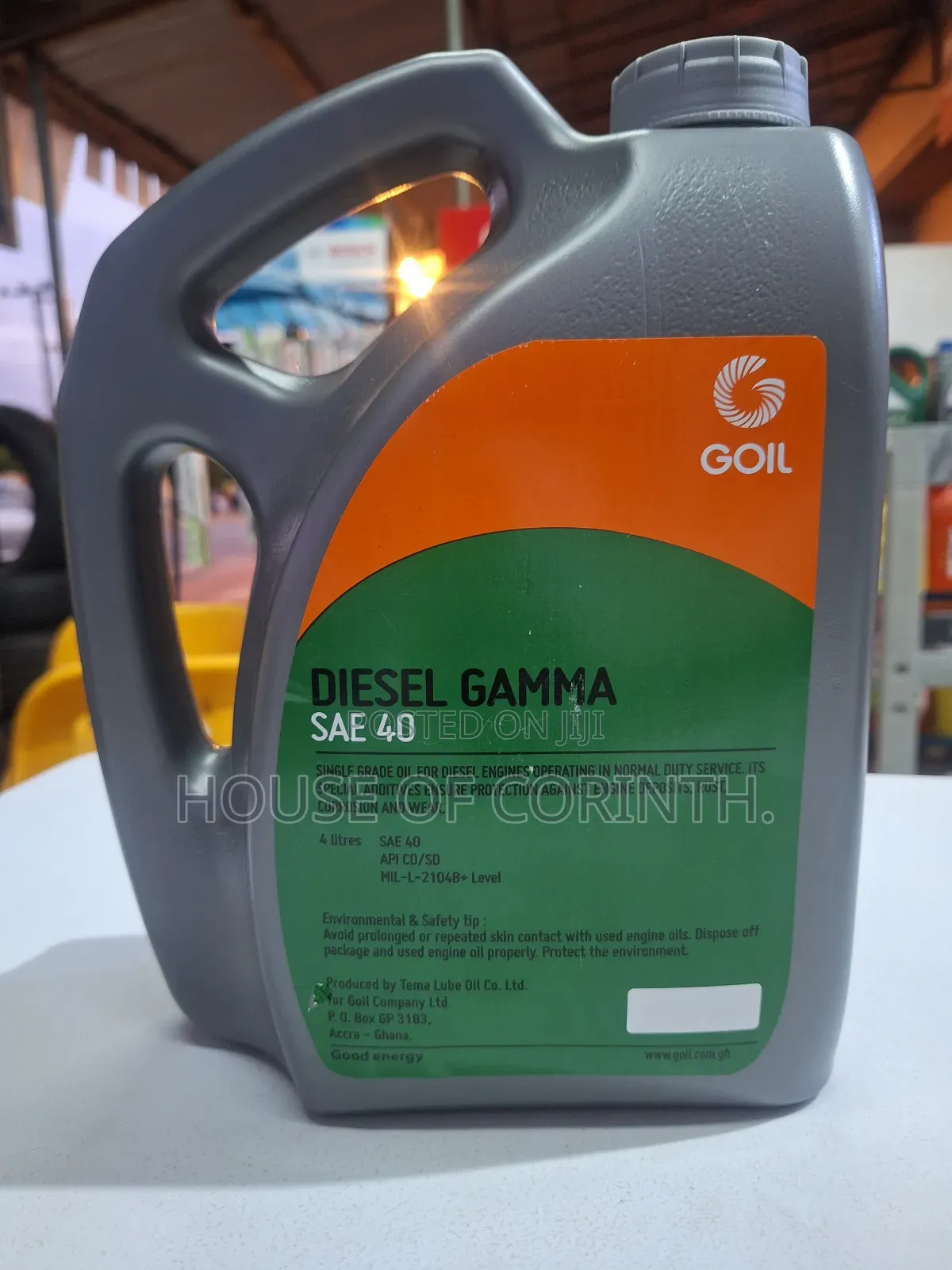 Goil Engine Oil GAMMA SAE40 for Diesel Engine 4L in Adenta - Vehicle ...
