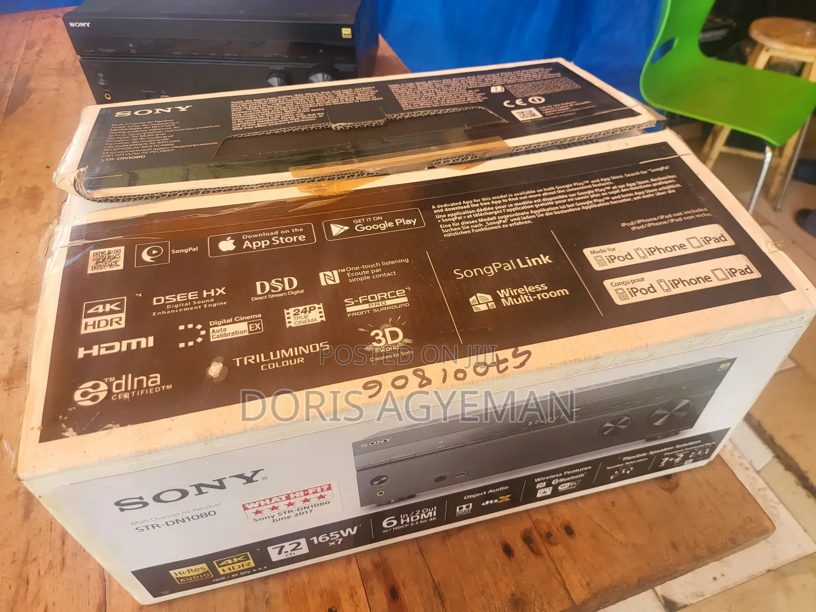 Sony Multi Channel AV Receiver Ampli- Tuner AV STR -DN1080 in Kaneshie ...