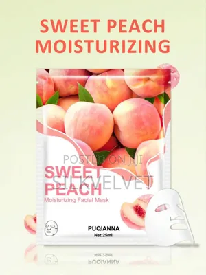 Unleash Your Radiance With Our Sweet Peach Facial Mask – in Accra ...