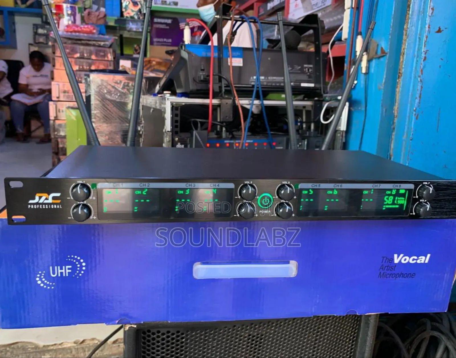 JAC 8in1 Wireless Microphone in Accra Metropolitan - Audio & Music ...