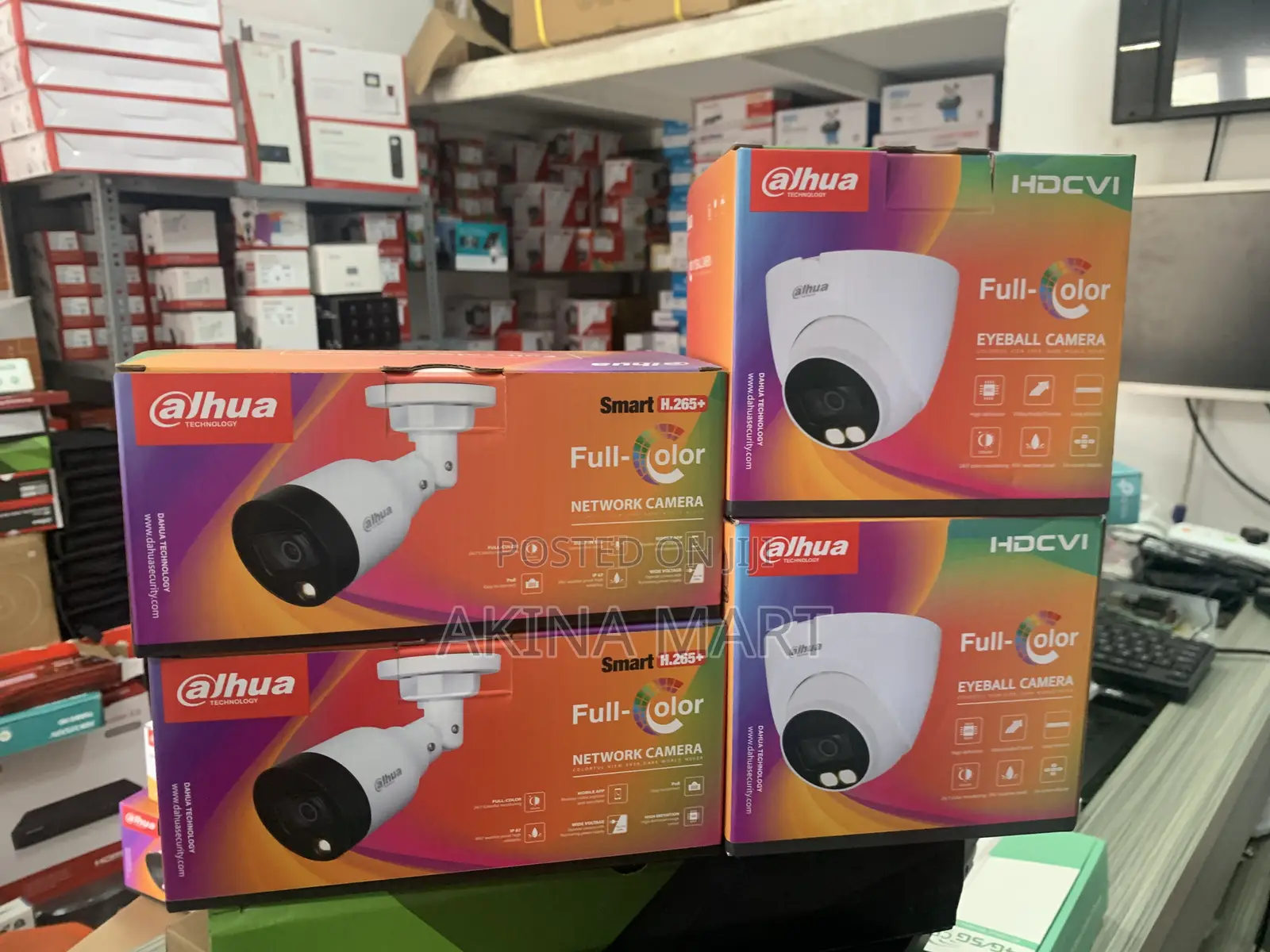 Dahua 4mp IP Full Color Camera DH-IPC-HFW1439S1-A in Darkuman ...