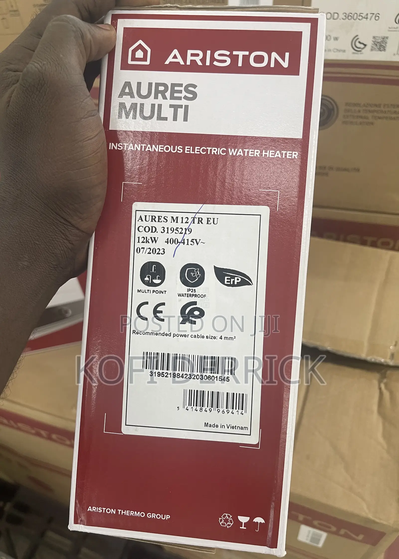 Ariston Instant Water Heater - Aures Multi in Accra Metropolitan ...