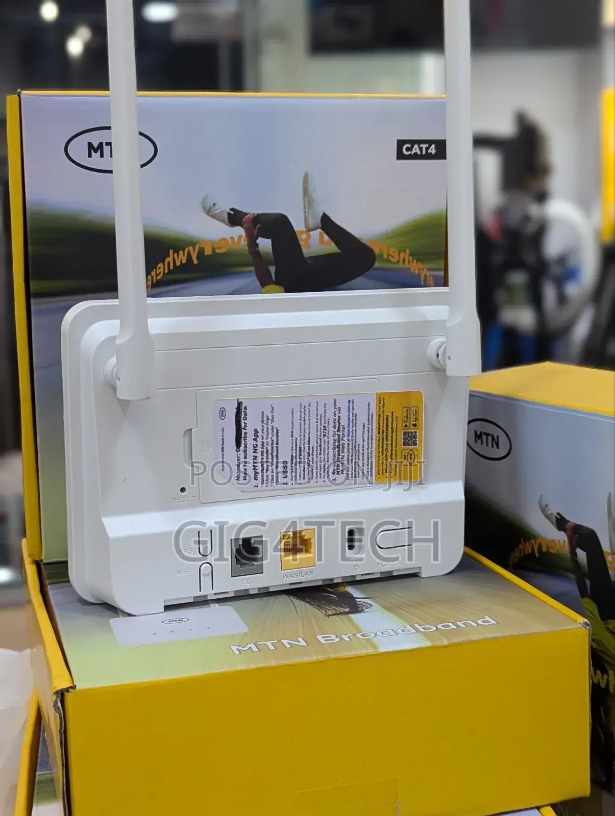 MTN ZLT T30d 4g Cat 4 Universal Router for sale - gig4tech Price: GH ...