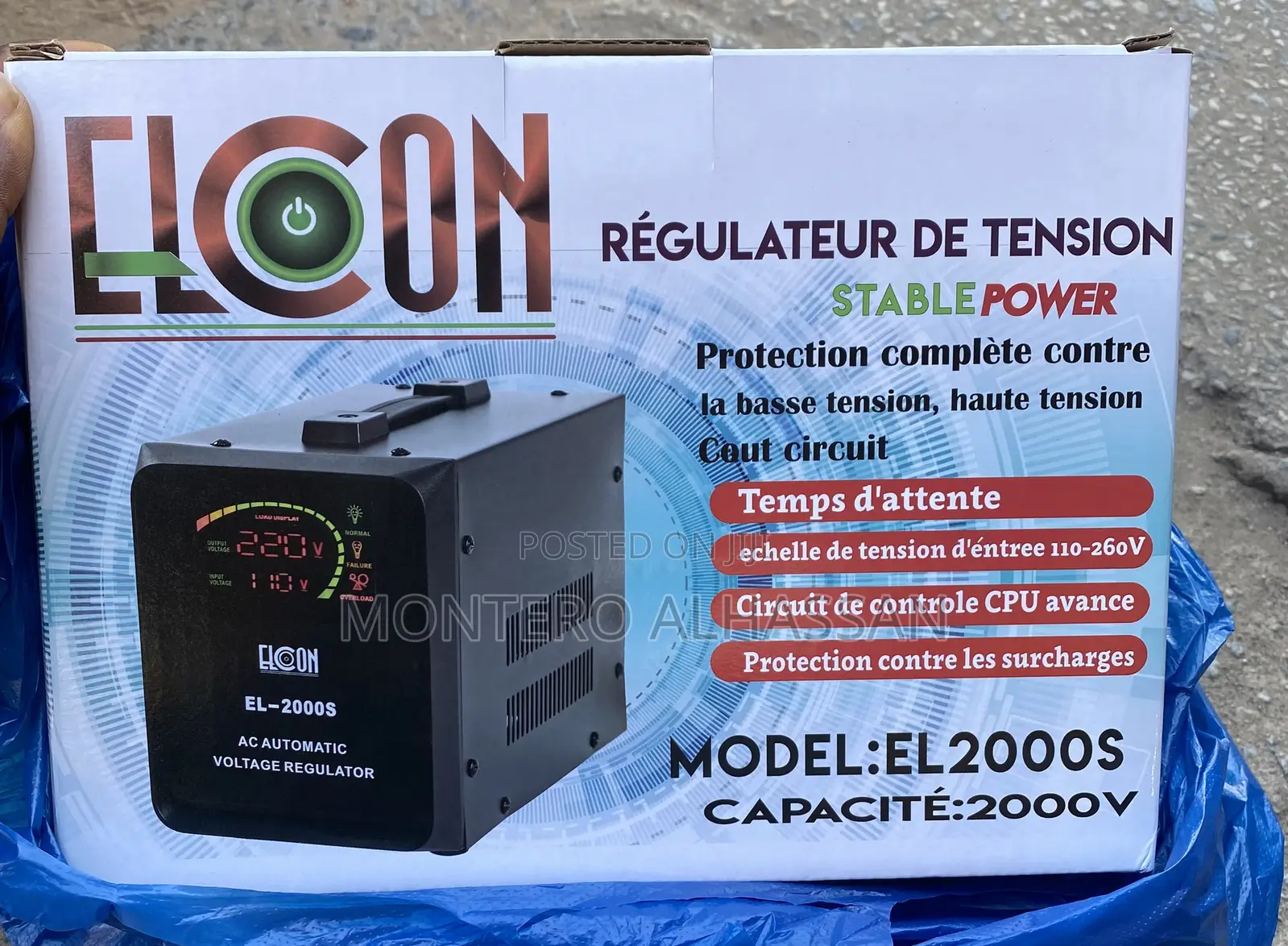 Elcon Stabilizer 2000watts in Accra Metropolitan - Home Appliances ...
