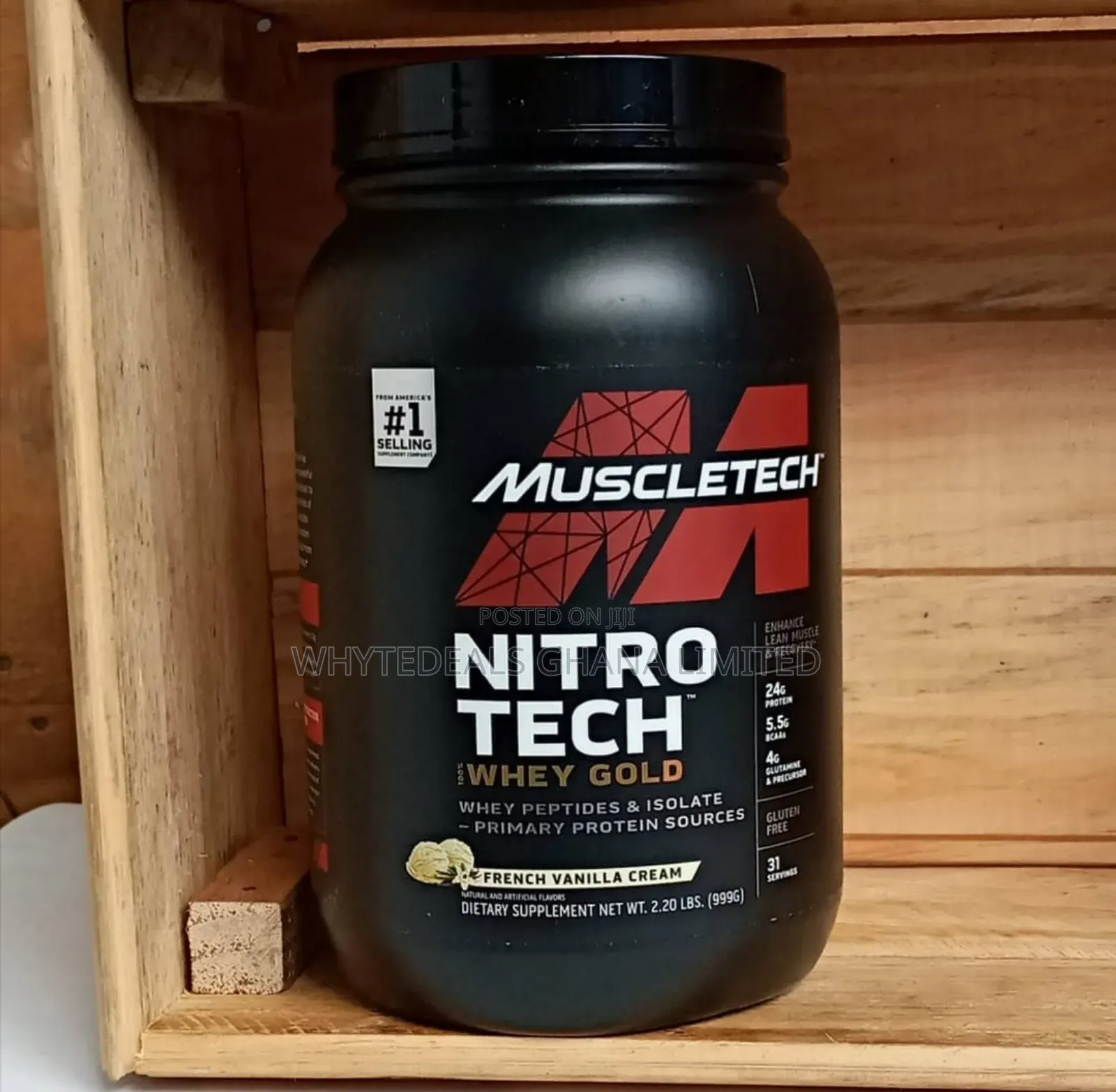 Muscletech Nitro-Tech Whey Gold Protein Isolate Smoothie 2LB in Accra ...