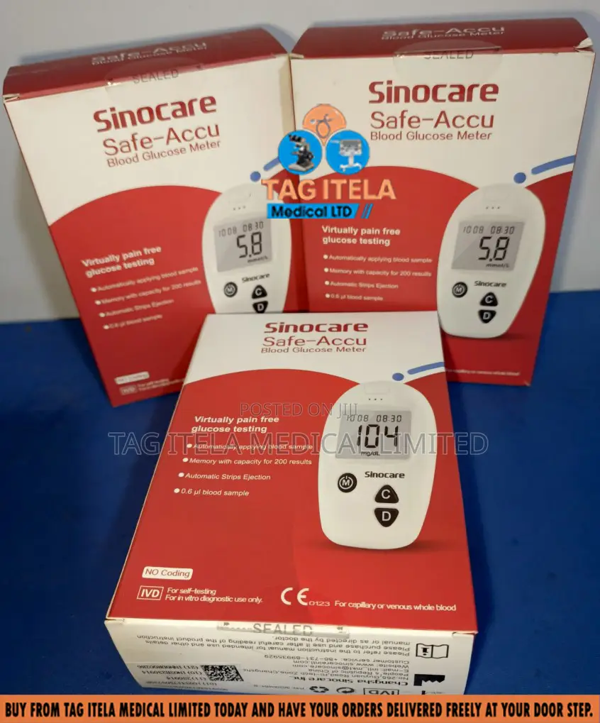 Glucometer Machine (Sinocare) in Accra Metropolitan - Medical Supplies ...