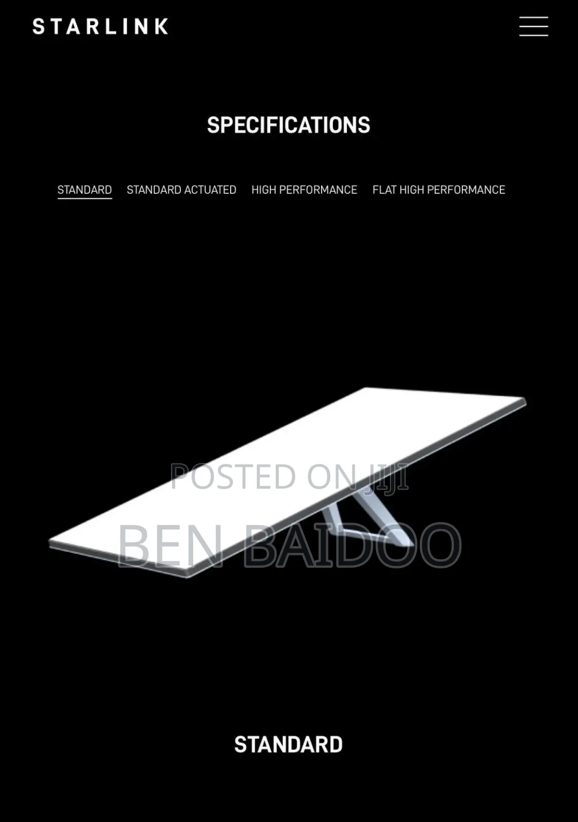 Starlink Gen 3 V3 Router (MIMO 4x4) in Accra Metropolitan - Networking ...