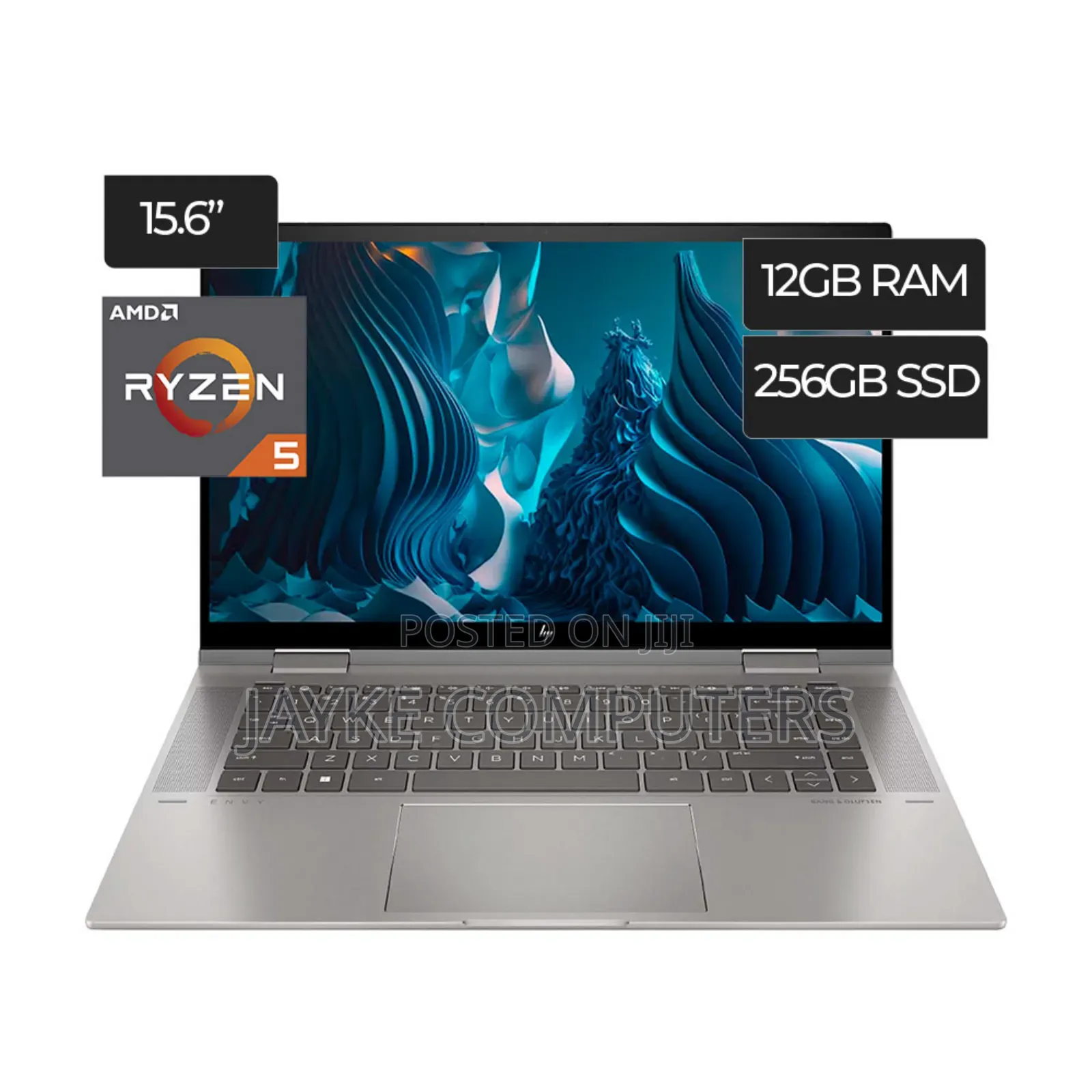 New Laptop HP Envy X360 12GB AMD Ryzen 5 SSD 256GB in Adabraka ...